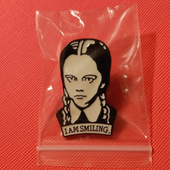 Jewelry | Wednesday Addams Pin | Poshmark